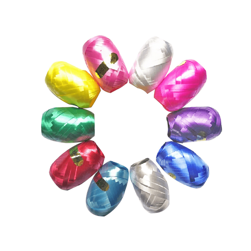 Satin Laser String Curling Balloon Ribbon Roll - Buy balloon ribbon ...
