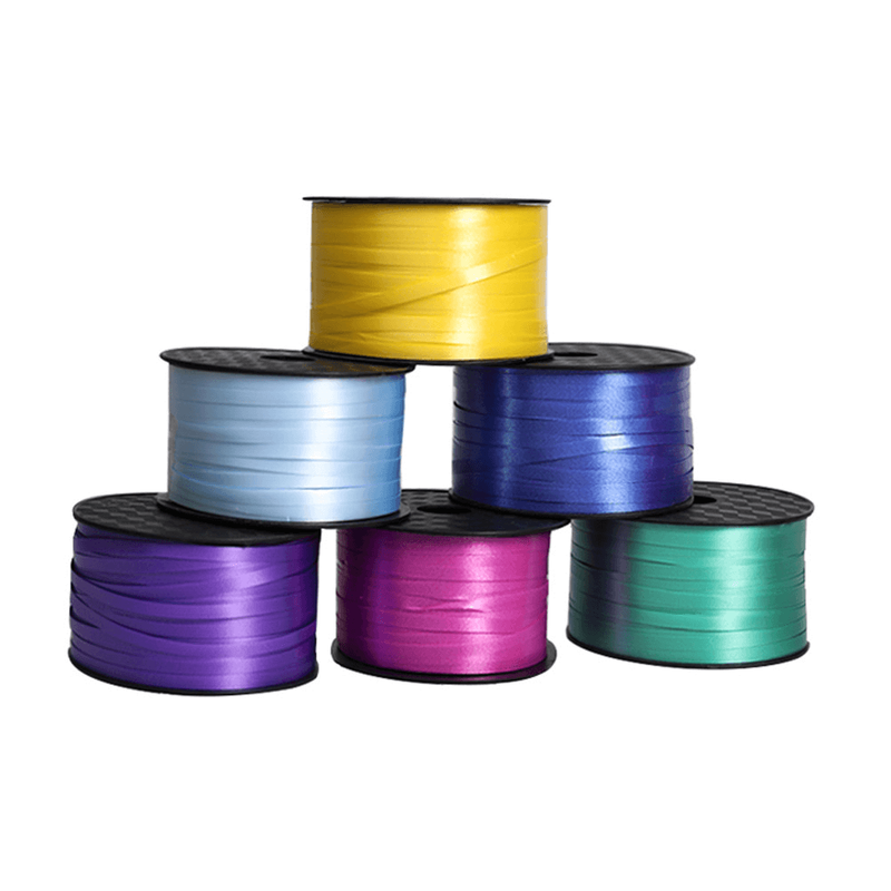 Satin Laser String Curling Balloon Ribbon Roll - Buy balloon ribbon ...